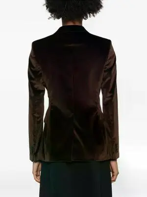 Tagliatore Long-sleeve Double-breasted Jacket