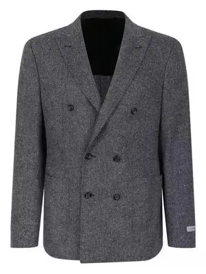 Canali Double-breasted Wool Suit