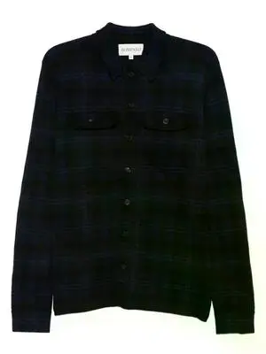 Eric Bompard Plaid-pattern Shirt - Blue