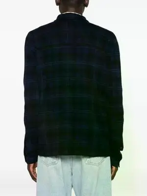 Eric Bompard Plaid-pattern Shirt - Blue