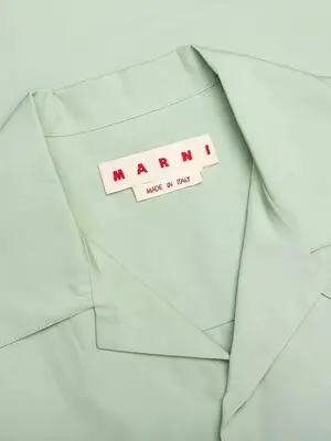 Marni Crystal-embellished Pocket Shirt