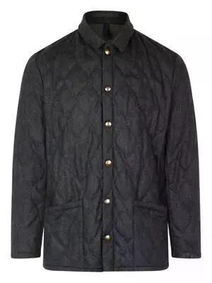 Boglioli Quilted Diamond-pattern Jacket