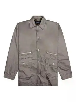 Comme Des Garçons Multi-pocket Button-cuff Shirt Jacket