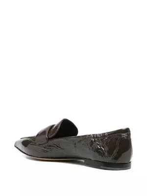 POMME D´OR Ingrid Patent Leather Pointed Loafers