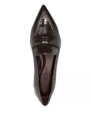 POMME D´OR Ingrid Patent Leather Pointed Loafers