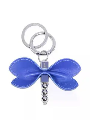 LANCEL Dragonfly Keyring - Silver