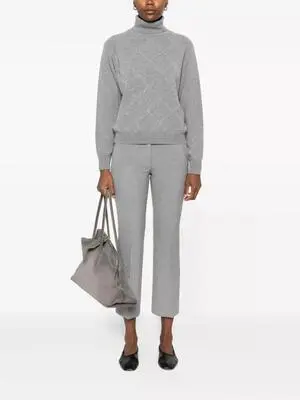 Peserico Turtleneck Sweater - Grey