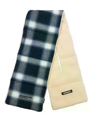 NEIGHBORHOOD X Pendleton .wo Check Boa Muffler - Blue