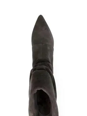 Ash 50mm Slouch-effect Pointed-toe Boots