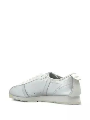 Lacoste Leather Lace-up Sneakers - Grey