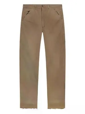 MAISON MARGIELA Herringbone Frayed Trousers