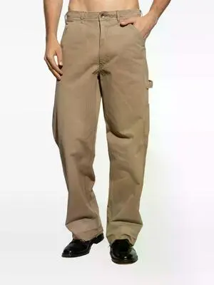 MAISON MARGIELA Herringbone Frayed Trousers