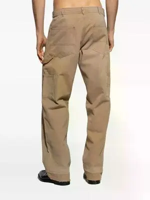 MAISON MARGIELA Herringbone Frayed Trousers