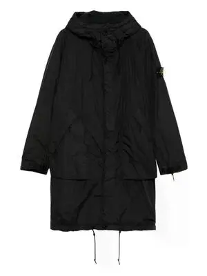 Stone Island Hooded Drawstring Coat