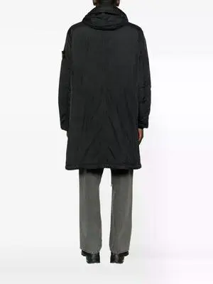 Stone Island Hooded Drawstring Coat