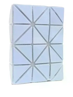 Issey Miyake Geometric-pattern Wallet - Blue
