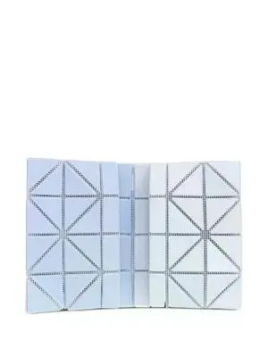 Issey Miyake Geometric-pattern Wallet - Blue