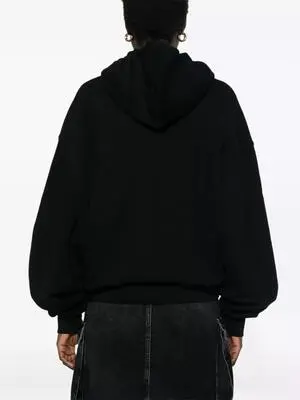 Off-White Logo Print Cotton Hoodie