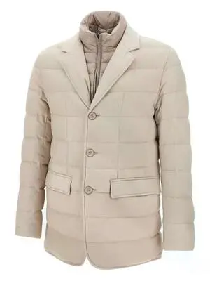 Herno Quilted Buttoned Jacket