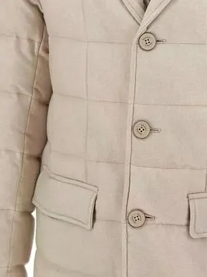 Herno Quilted Buttoned Jacket