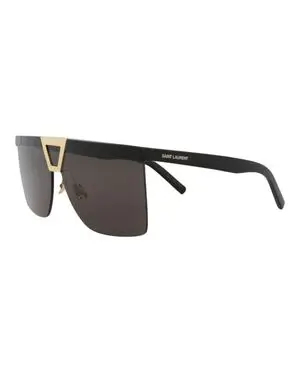 Saint Laurent Shield Wrap Sunglasses
