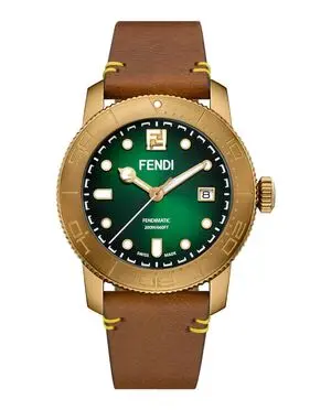 Fendi Aqua Automatic Diver Watch - Stainless Steel/aluminum