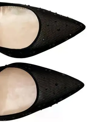 ANDREA WAZEN 105mm Lore Glitz Embellished Pumps