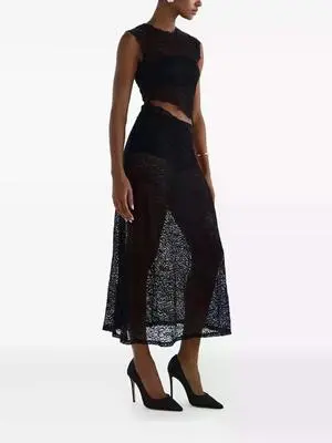 ANDREA WAZEN 105mm Lore Glitz Embellished Pumps