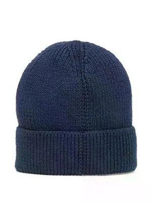 The North Face Logo-patch Cuffed Beanie - Blue