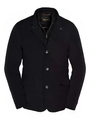 MOORER Buttoned Quilted Blazer