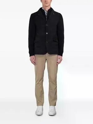 MOORER Buttoned Quilted Blazer