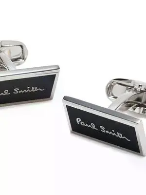 Paul Smith Rectangle-frame Logo Cufflinks