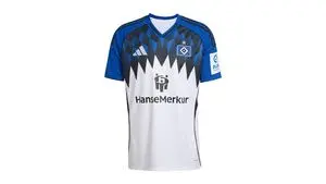 Adidas Hamburger Sv 25/26 Home Jersey - White Royal Blue