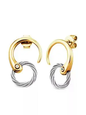 CHARRIOL Zen Extension Earrings - Gold