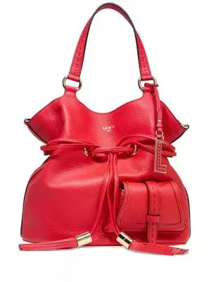 LANCEL Premier Flirt Bucket Bag - Red
