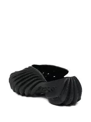 ALIVEFORM Armis Slide Mules - Black