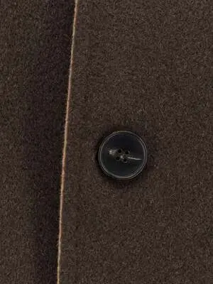 AMARANTO Wool And Cashmere Hooded Coat