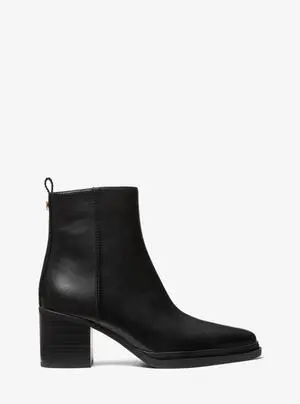 Michael Kors Lex Leather Boot - Black