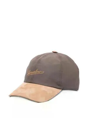 Borsalino Embroidered Baseball Cap - Brown