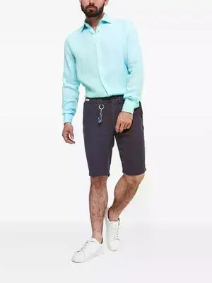 Paul & Shark Long-sleeve Linen Shirt - Blue