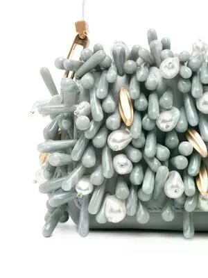Cult Gaia Perla Embellished Shoulder Bag