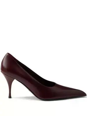 Prada 85mm Leather Pumps
