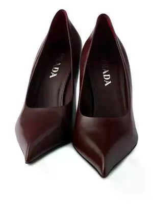Prada 85mm Leather Pumps