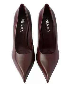 Prada 85mm Leather Pumps