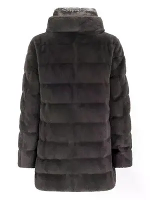 Herno Quilted Coat - Grey