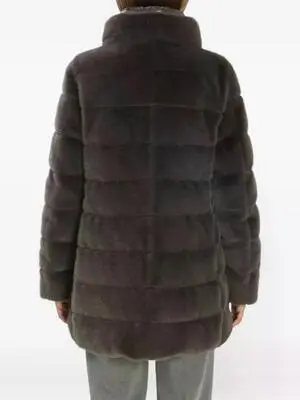 Herno Quilted Coat - Grey