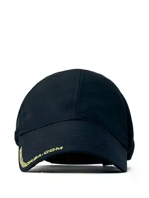 Balenciaga Logo-embroidered Cap - Black