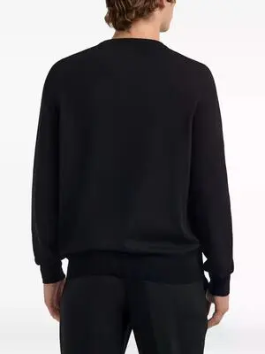 Roberto Cavalli Logo Wool Sweater