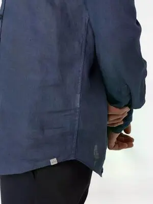 Paul & Shark Long-sleeve Linen Shirt - Blue