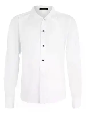 Roberto Cavalli Pleated-front Button Shirt